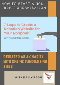 How to start a non-profit organization 12 steps | 1) Write a